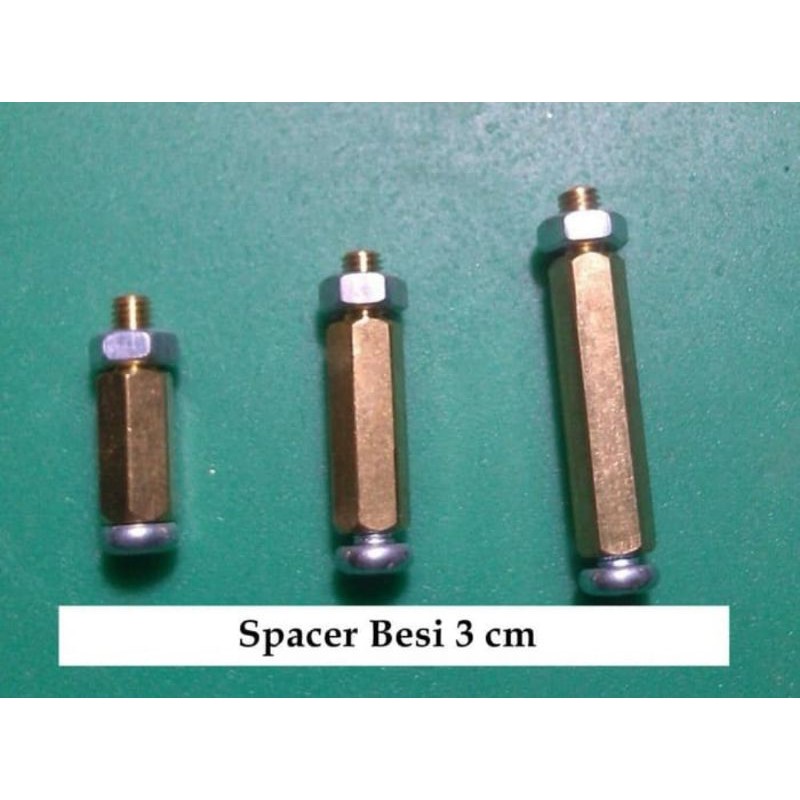 Jual spacer 3cm/kaki pcb logam kuningan 3x3cm | Shopee Indonesia