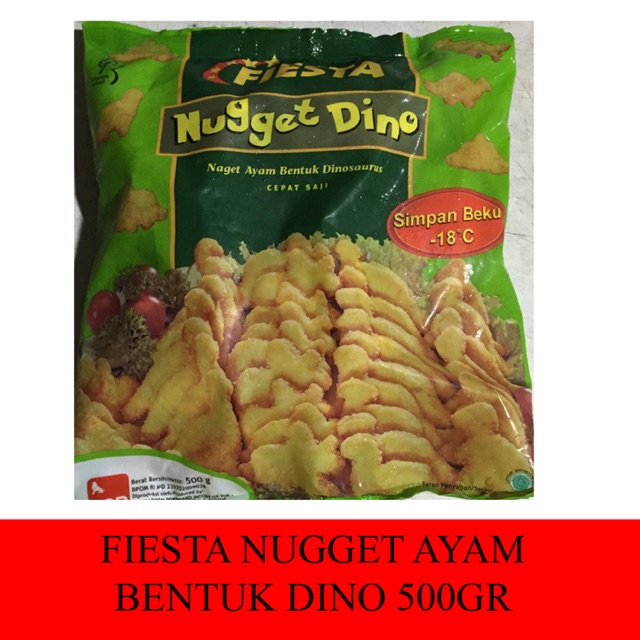 Jual Nugget Dino Fiesta 500gr | Shopee Indonesia