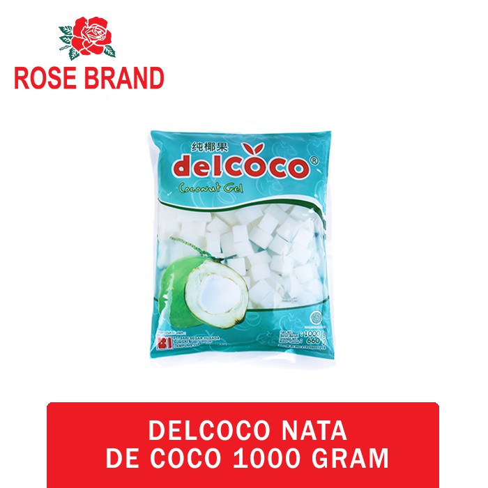 Jual Delcoco Coconut Gel 1000gr barcode 8993093665435 NATA DE COCO ...