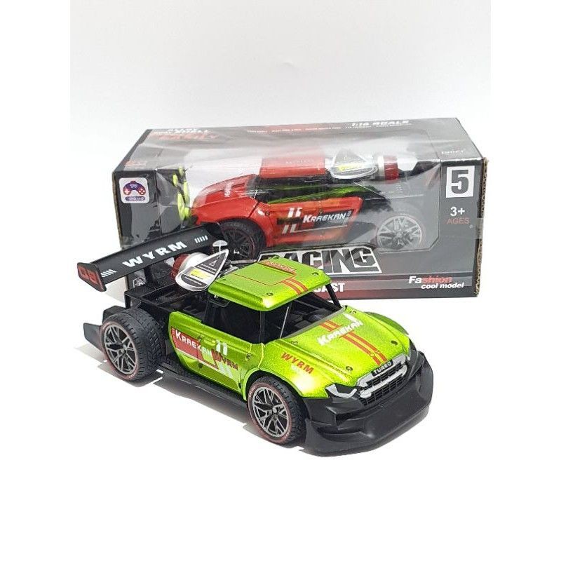 Jual Mobil Balap Remote Charger Bahan Metal Semprot Air 1:16 | RC Drift ...