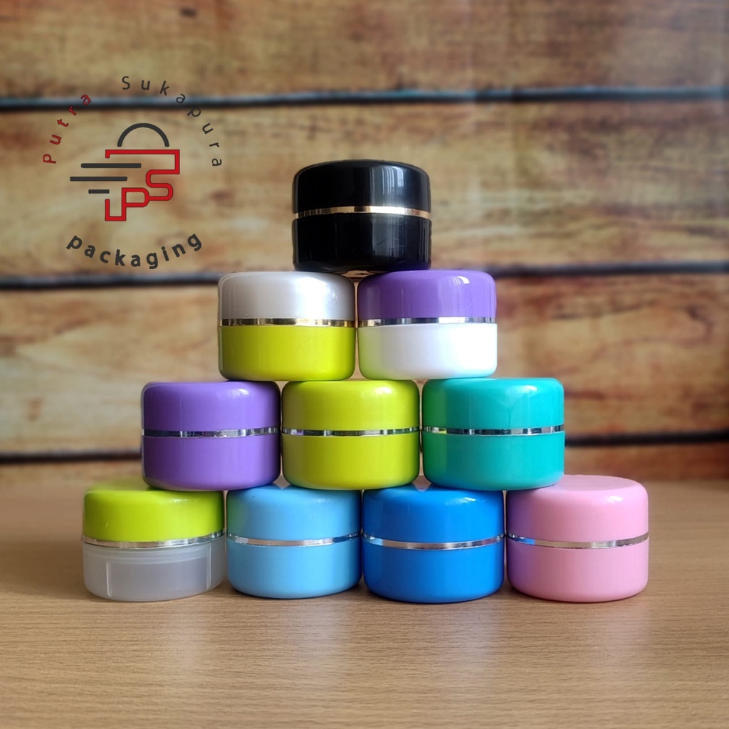 Jual pot cream 12.5gr / pot pp 12,5 gram / pot kemasan kosmetik varian ...