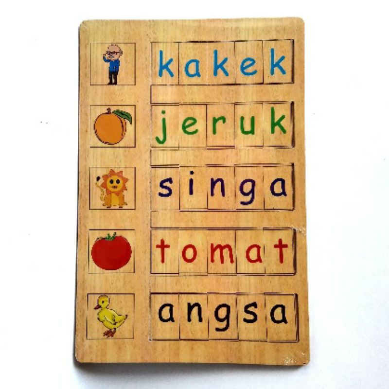 Jual Puzzle Suku Kata | Shopee Indonesia