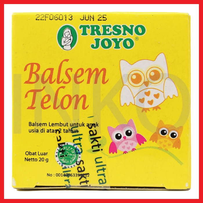 Jual TRESNO JOYO BALSEM TELON BALSEM LEMBUT UNTUK ANAK DIATAS 2 TAHUN ...
