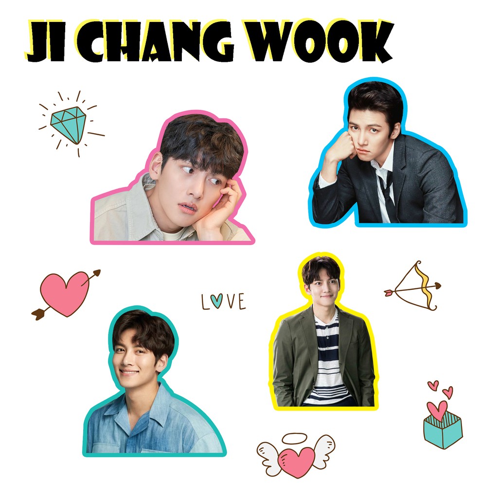 Jual Sticker Ji Chang Wook Stiker Pack BISA CUSTOM KPop KDrama Korea ...