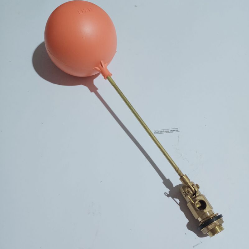 Jual Pelampung Bola Tangki Air 1/2 Inci Kuningan l Floating Valve Toren ...