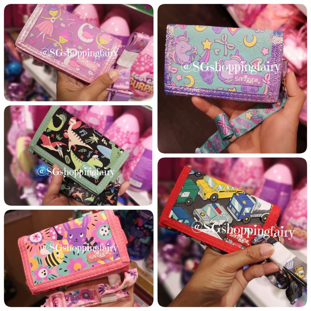 Jual Smiggle Wander Wallet With Landyard (Dompet Anak) | Shopee Indonesia