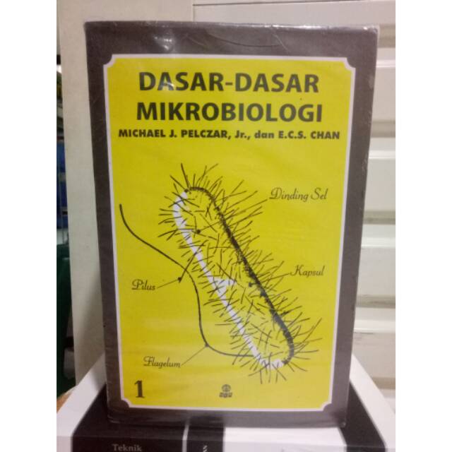 Jual Dasar dasar mikrobiologi jilid 1 michael j pelczar | Shopee Indonesia