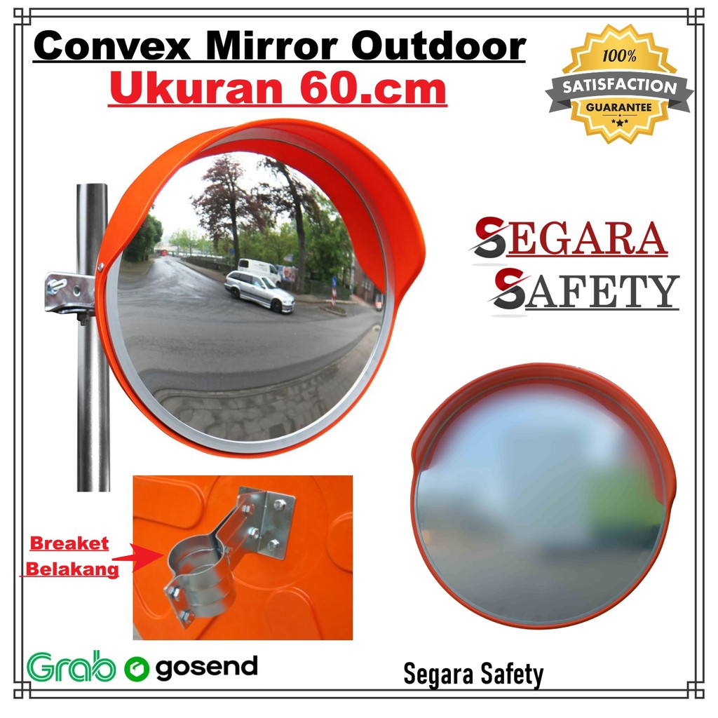 Jual Convex Mirror - Kaca Cembung Outdoor Ukuran 60 cm | Shopee Indonesia
