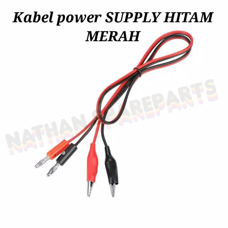 Jual KABEL POWER SUPPLY HITAM MERAH | Shopee Indonesia