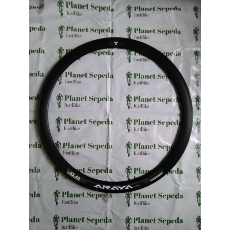 Jual Satu Pasang Rims Araya KS40 KS-40 32H 700 29 Gravel Roadbike Fixie ...