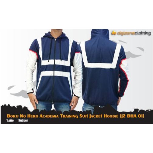 Jual Jaket Anime Boku No Hero Academia Training suit Hoodie (JZ BHA 01 ...