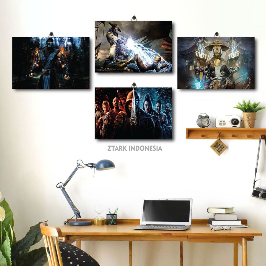 Jual 61-74 PAJANGAN RUANG CUSTOM GAME WALPAPER MORTAL COMBAT 20X30 ...