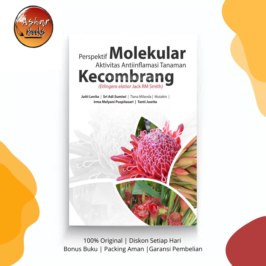 Jual Perspektif Molekular Aktivitas Antiinflamasi Tanaman Kecombrang ...