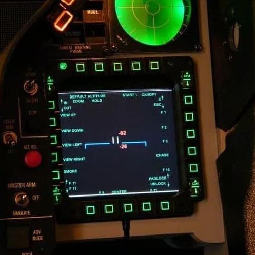 Jual Thrustmaster Mfd Cougar Pack Replicas Of The U.S. Air Force F-16 ...