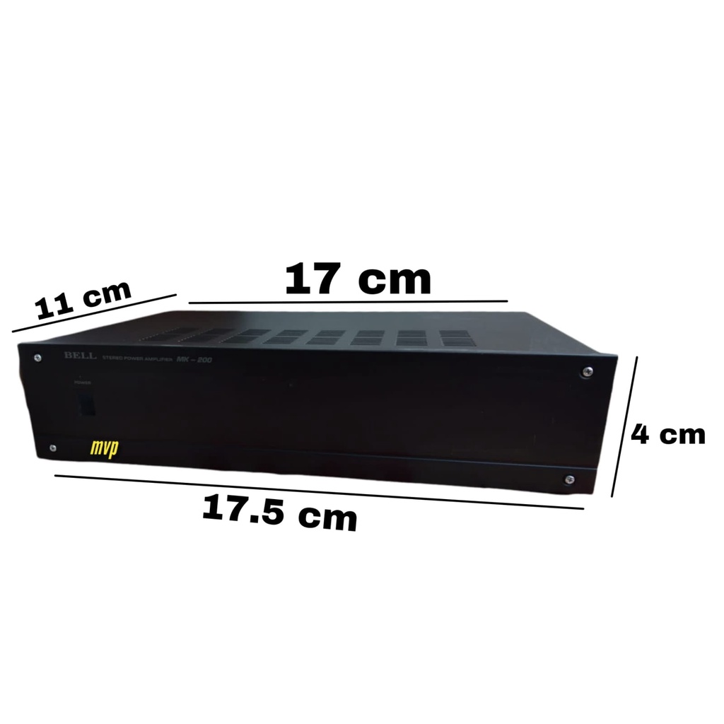 Jual Box Power Amplifier MK 200 Bell Box Power Ampli MK 200 Bell ...