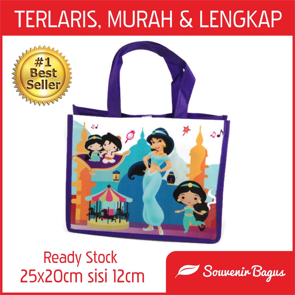 Jual Tas Ultah Jasmine Souvenir Ulang Tahun Princess Jasmine Yasmin ...