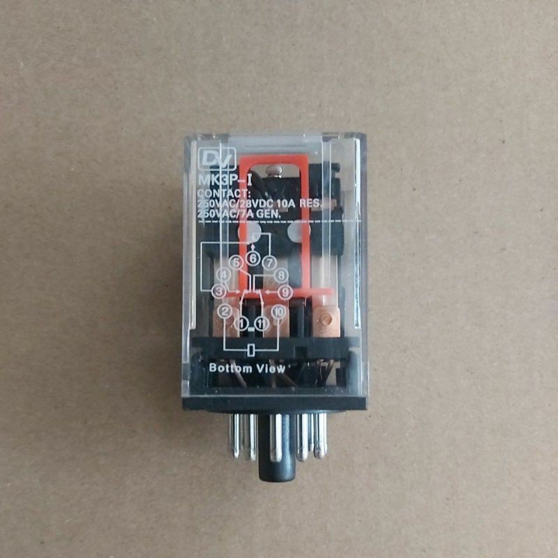 Jual Relay MK3 220v / Relay Kaki 11 / Relay pin 11 | Shopee Indonesia