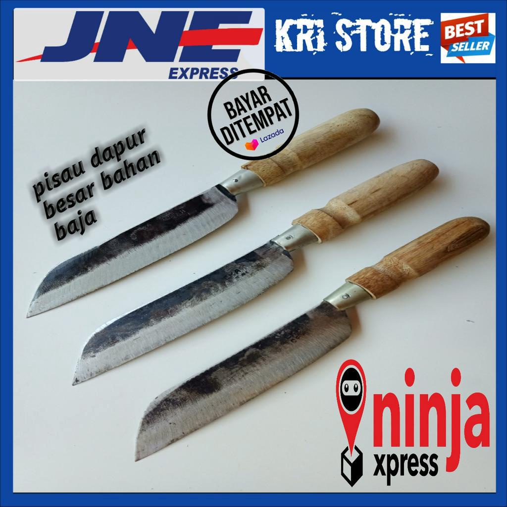 Jual Pisau dapur besar bahan baja super tajam / pisau daging / pisau ...