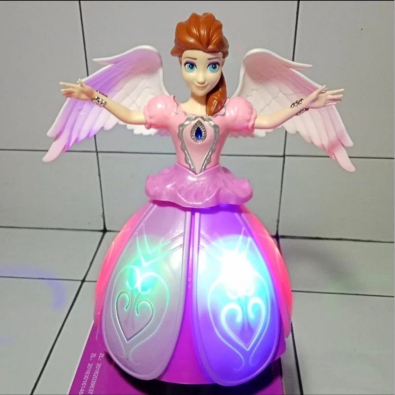 Jual Mainan Anak Peri Frozen Putar | Shopee Indonesia