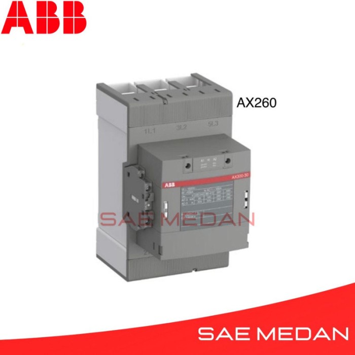 Jual ABB Contactor AX260-30-11 / Kontaktor AX260-30-11 220VAC | Shopee ...