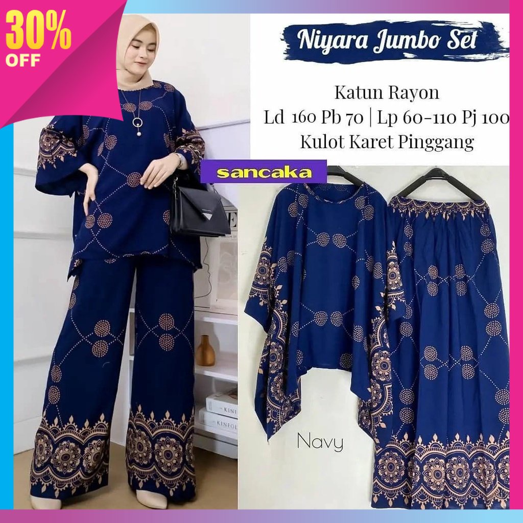 Jual COCOK UNTUK HEALING / PIKNIK / MURAH MODEL TERBARU / BEECOUTURE SETELAN RAYON JUMBO ONE SET ...