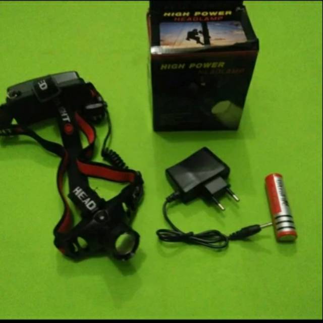 Jual Headlamp cree Led High power rechargeable - Senter Kepala Bisa Cas | Shopee Indonesia