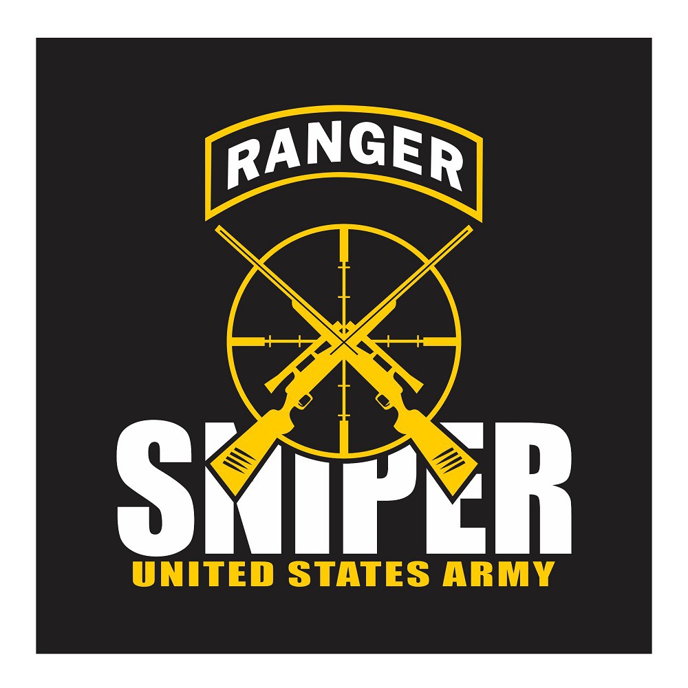 Jual US Army Ranger, Sniper Team, Cutting Sticker | Shopee Indonesia