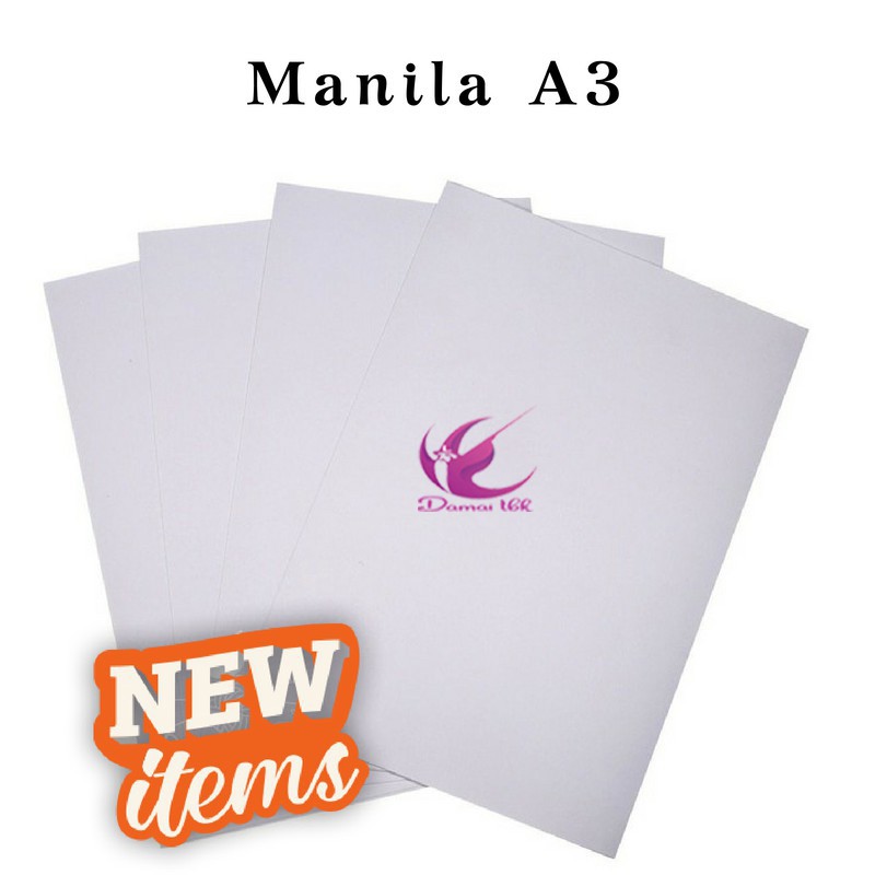 Jual KERTAS MANILA A3 Kertas Manila ukuran 42x29 7 cm A3 | Shopee Indonesia