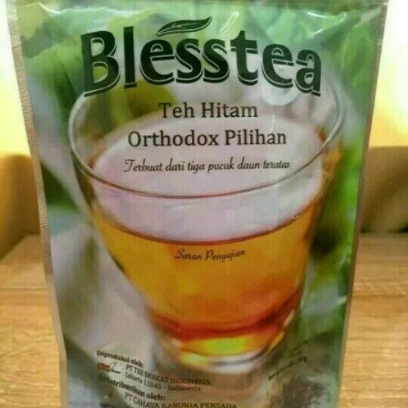 Jual Blesstea Hitam Bless Tea Kemasan 70gr | Shopee Indonesia