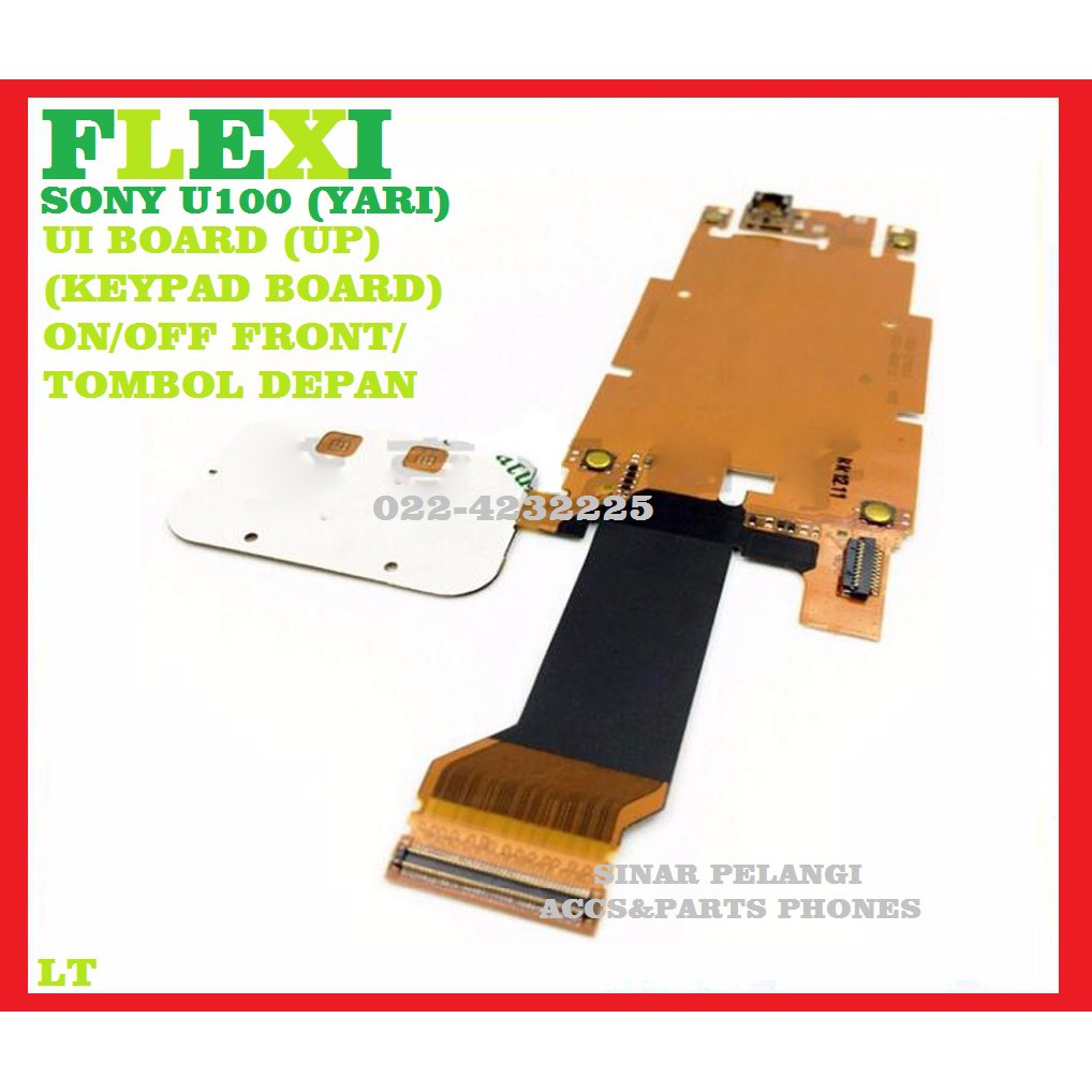 Jual FLEXI FLEXIBLE SE U100 YARI UI BOARD UP KEYPAD BOARD 700743 | Shopee Indonesia