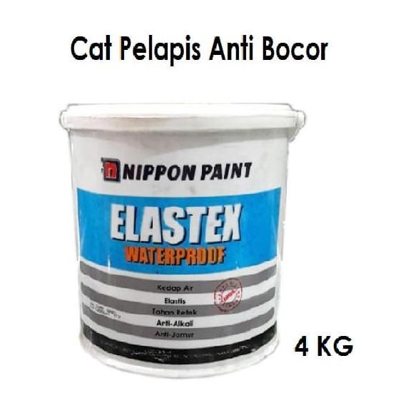 Jual CAT ELASTEX WATERPROOF GRAB/GOSEND (Pelapis Anti Bocor) NIPPON- 4 ...