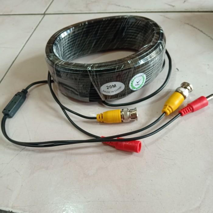 Jual Kabel Cctv Kabel Jadi Cctv Video Power Panjang 20 Meter | Shopee ...