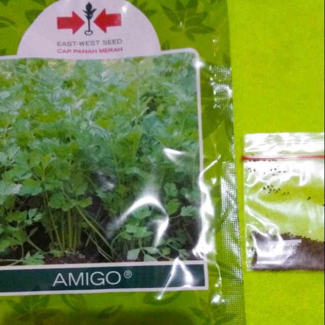 Jual Benih Repack (seledri, kemangi,bunga kol,mentimun, brokoli,okra ...