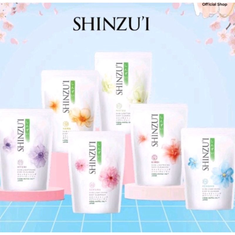 Jual SHINZUI BODY CLEANSER REFFIL 420 / 400 ML~ REFIL SABUN CAIR ...