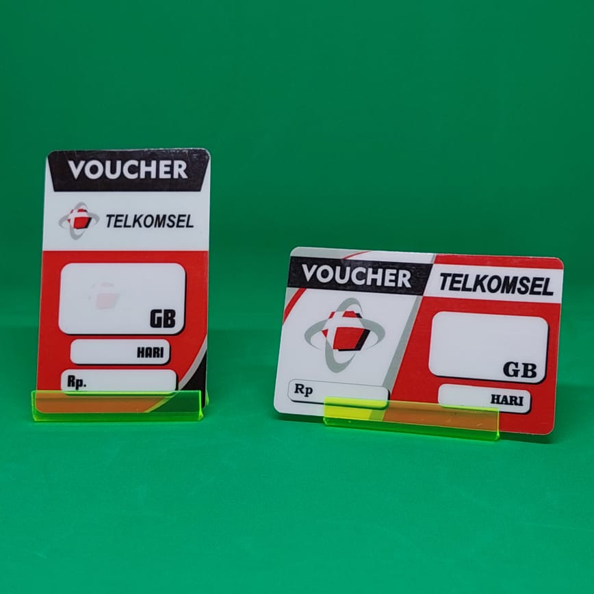 Jual Label Harga Display Konter Bahan Premium | Shopee Indonesia