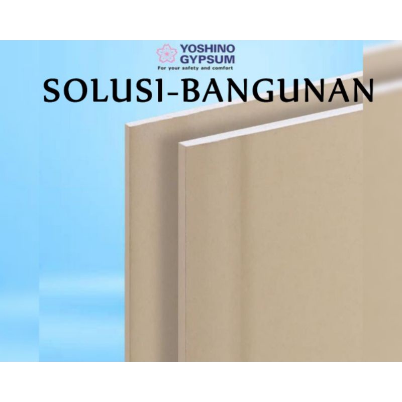 Jual Gypsum Yoshino 12mm 1200x2400/gipsum 12mm/gypsum/gipsum/plafon ...