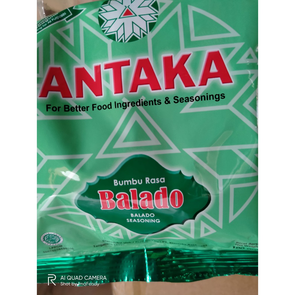 Jual Bumbu Antaka rasa Balado 100g | Shopee Indonesia