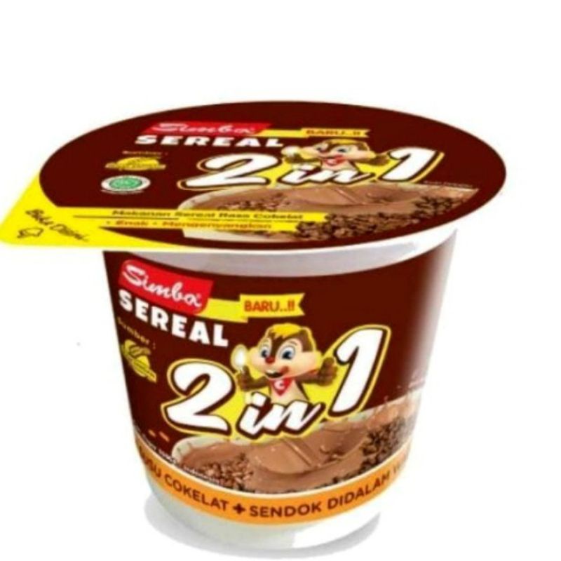 Jual Simba cereal 2in1 cup 6 x 24gr coklat dan strawberry lengkap ...