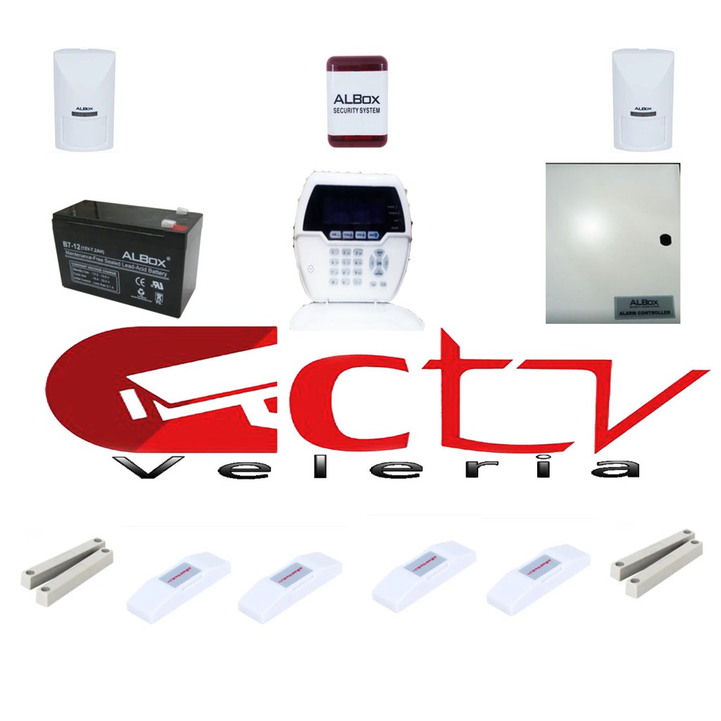 Jual Paket ALBOX Security system Panel 16 zone | Shopee Indonesia
