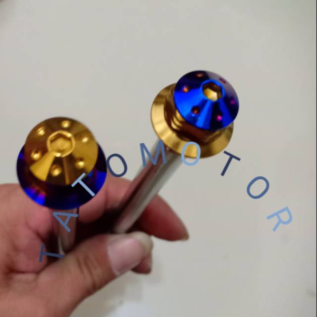 Jual As roda depan probolt twotone honda vario125 150 beat scoopy cocok ...