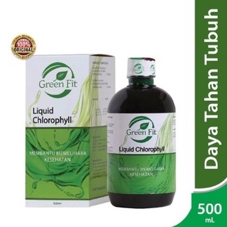 Jual Green Fit Liquid Chlorophyll 500 ml Botol Obat Suplemen Pencernaan ...