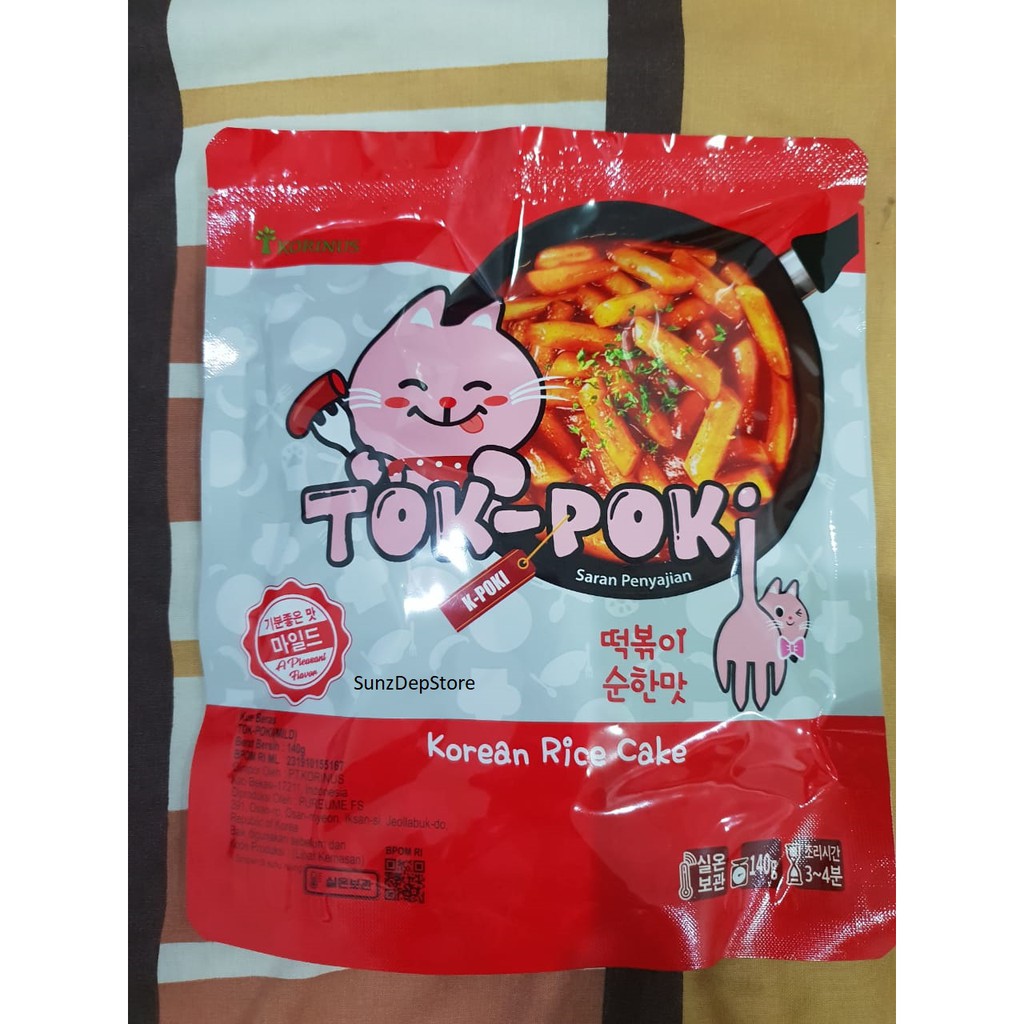 Jual Korinus K - Bunsik Tokpoki MILD / Tteokbokki / Toppoki / Tok-Poki ...