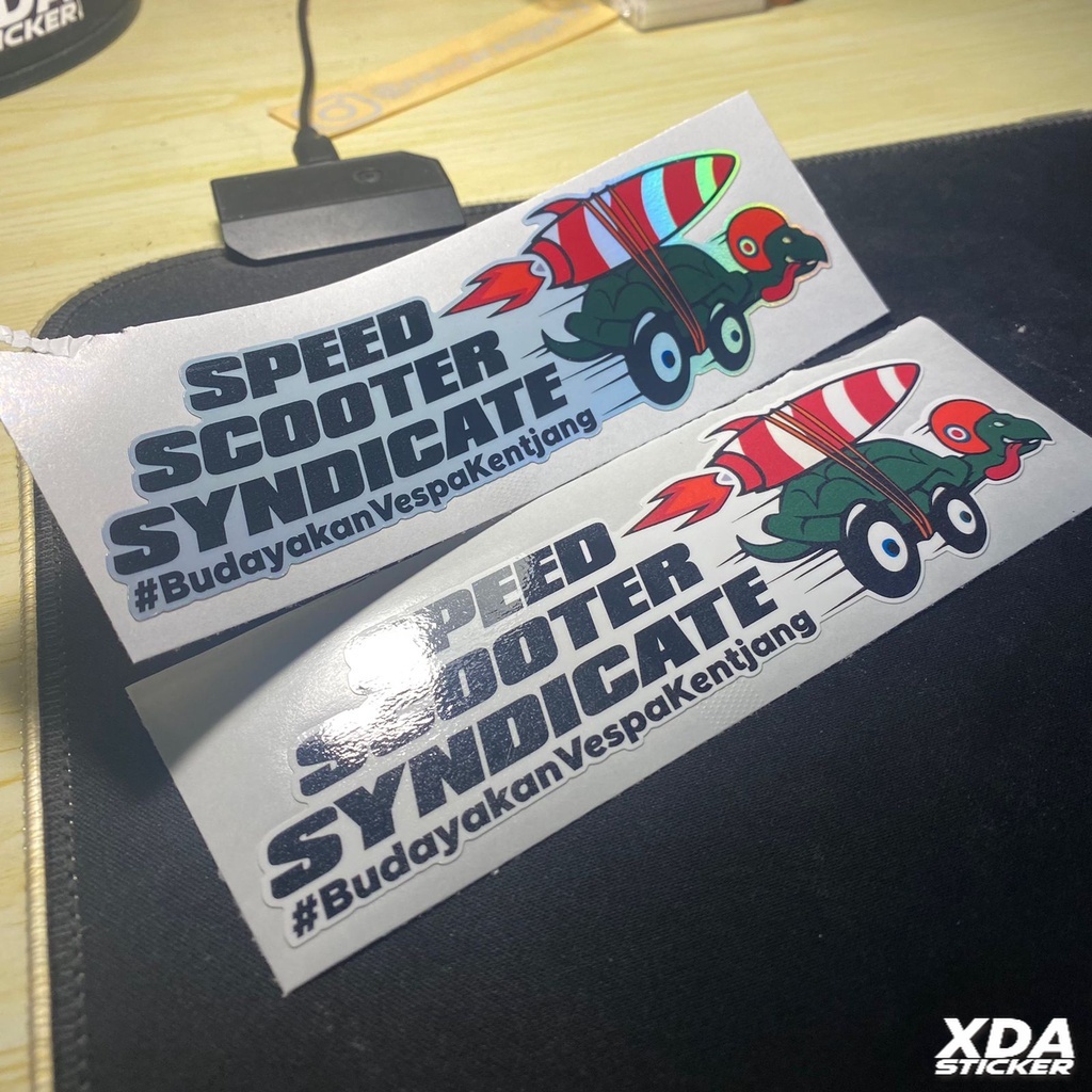 Jual STIKER/STICKER PRINCUTT SPEED SCOOTER SYNDICATE # ...