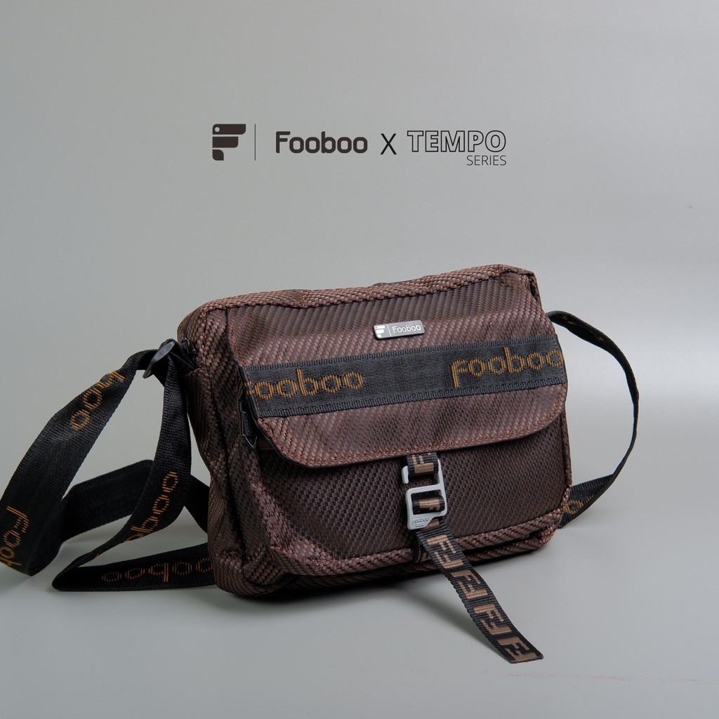 Jual FOOBOO TAS SELEMPANG SLINGBAG PRIA | Shopee Indonesia