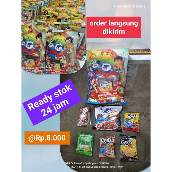 Jual paket KILAT ultah murah + SUSU ukuran plastik LKS (sedang)/paket ...