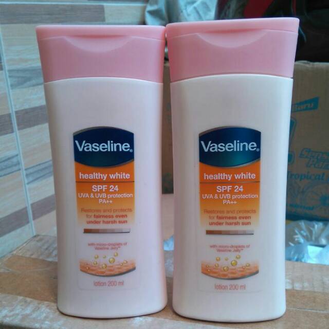 Jual Vaseline spf 24 200ml | Shopee Indonesia