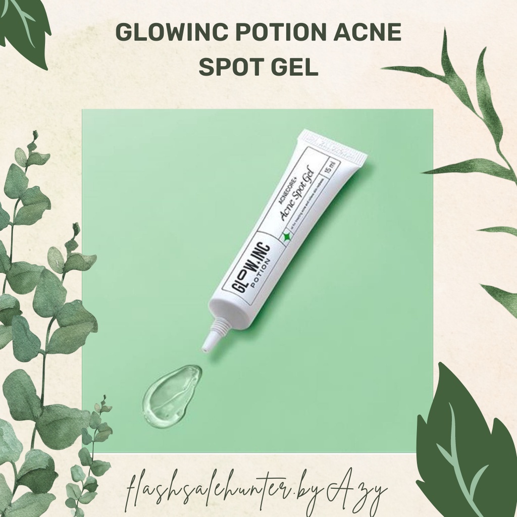 Jual [Normal Price : 50k] Glowinc Potion acnecore+ acne spot gel 15 ml ...