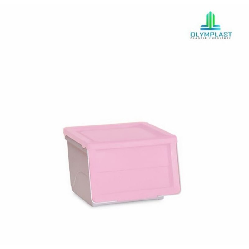 Jual box serbaguna box susun rak susun plastik olymplast countainer ...