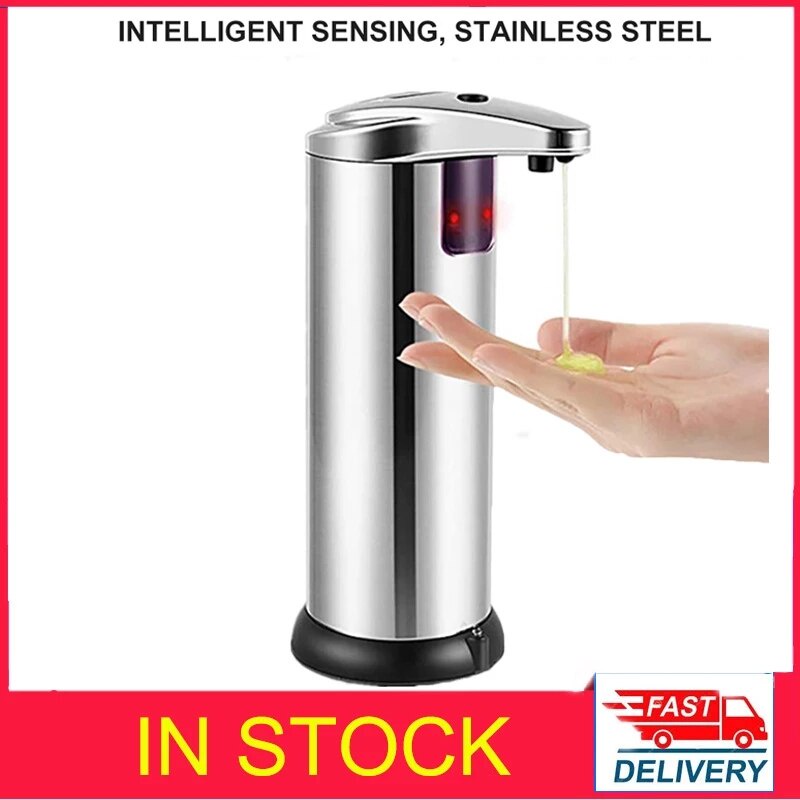 Jual Produk PreOrder Stainless Steel Automatic Liquid Soap Dispenser ...