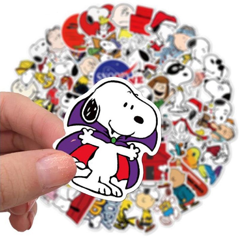 Jual 12pc Stiker Snoopy Sticker Kartun Anjing Jurnal Diary Scrapbook ...